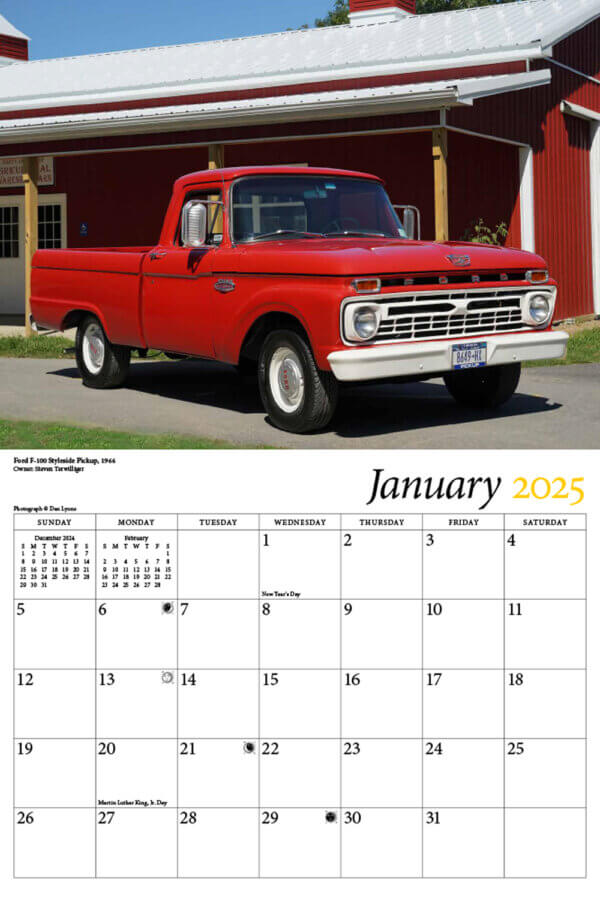 Great Old Trucks 2025 Calendar