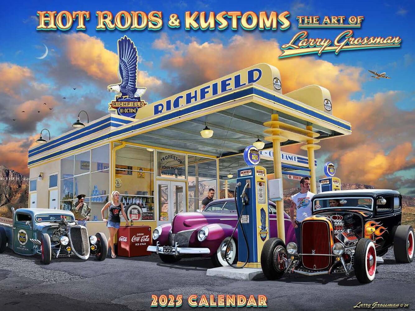Hot Rods 2025 Calendar