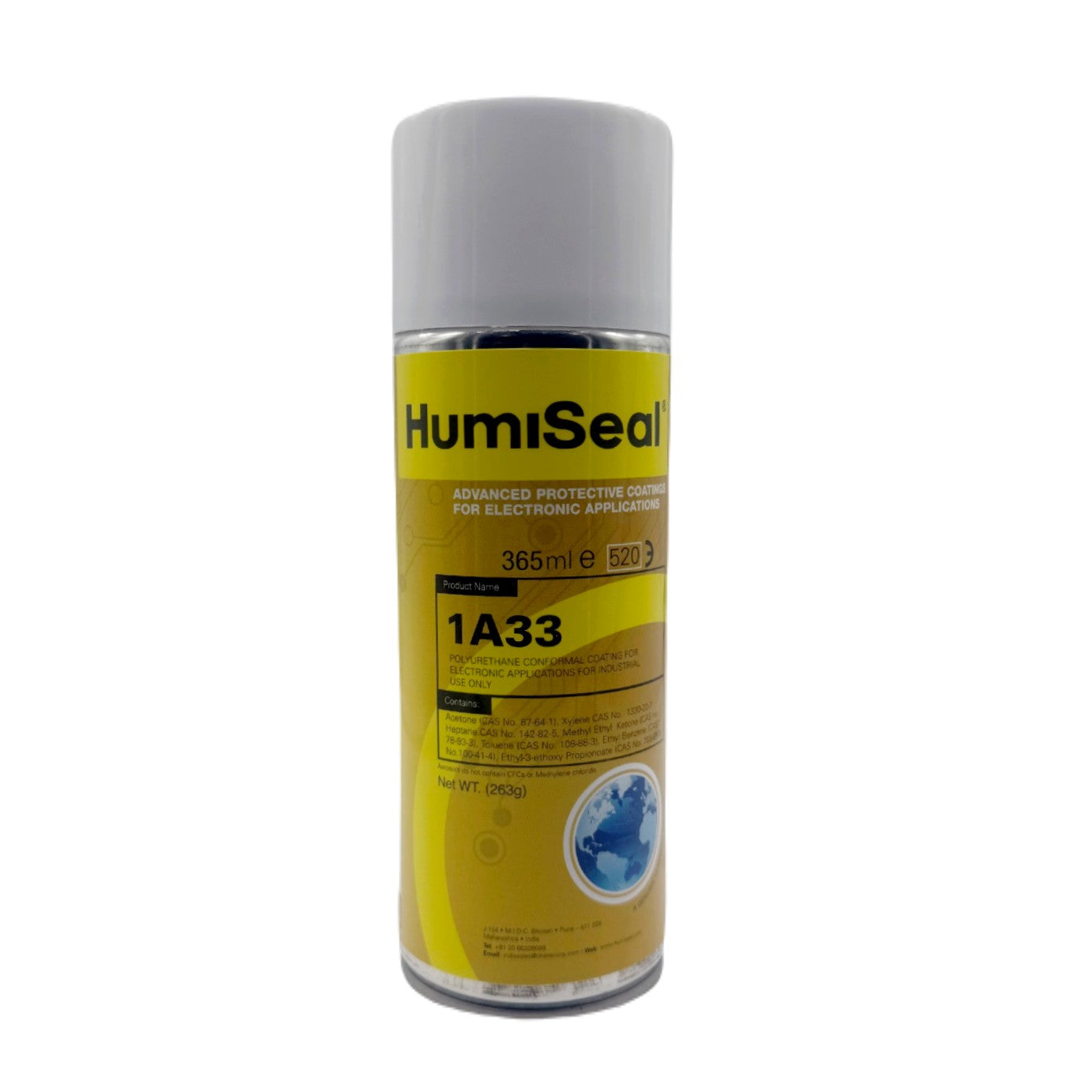 HumiSeal 1A33 Polyurethane Conformal Coating Clear 263 g Aerosol