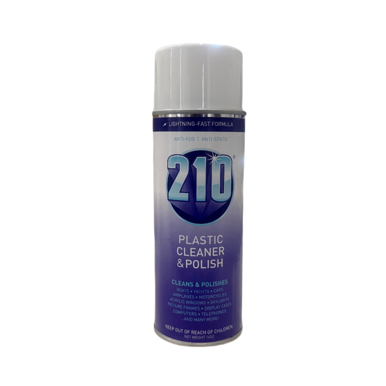 Sumner Laboratories 210 Plastic Cleaner/Polish Aerosol